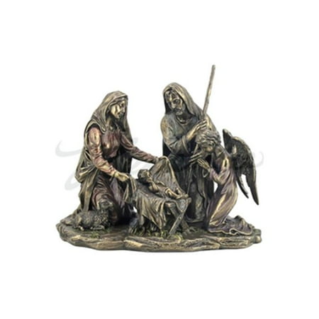 Veronese Design WU76239A4 Nativity - Baby Jesus Mary Joseph Angel ...