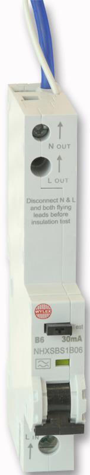 WYLEX - 6A 30mA Single Pole Type B RCBO - Walmart.com