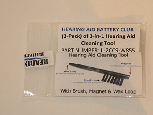 3-in-1 Hearing Aid Cleaning Tool Kit - Walmart.com