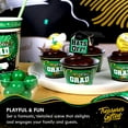 Green Graduation Cake Topper & Green Graduation Cupcake Toppers Kit ...