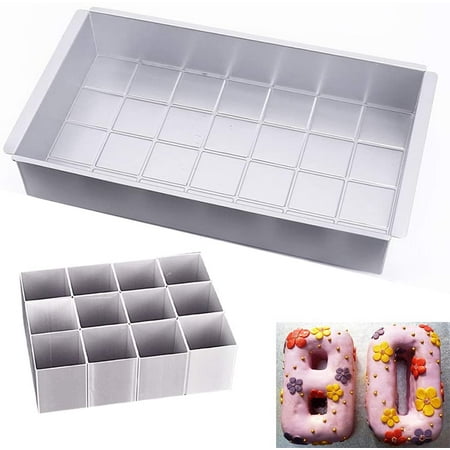 Aluminum Baking Mold / Cake Mold Rectangular Adjustable Non-Stick ...