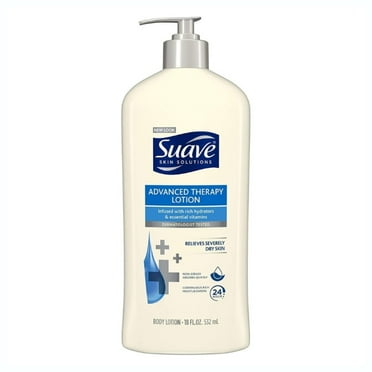 Suave Skin Solutions Body Lotion Soothing with Aloe 18 oz - Walmart.com