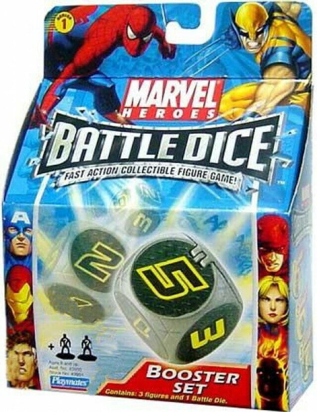 Marvel Heroes Battle Dice Collectible Figure Game - Surprise Figures ...