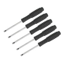 Mini Slotted Screwdriver, 3.0mm Flat Head with NonSlip Handle for Small ...