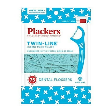 Plackers Micro Mint Dental Flossers - High Performance Tooth Flossing ...
