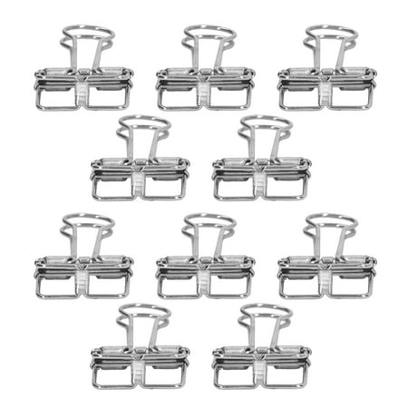 Metal Wire Foldback Clips 80 Pcs Binder Clips 19mm Metal Binder Clips ...