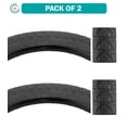 (2 pack) SE Bikes Racing Bozack BMX Tire 24x2.4 Black Wire Bead 27TPI ...