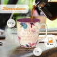 Christian Art Gifts Large Ceramic Inspirational Scripture Coffee & Tea ...