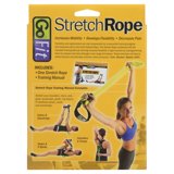 GoFit Stretch Rope with Training Manual – Stretching Strap with Loops ...