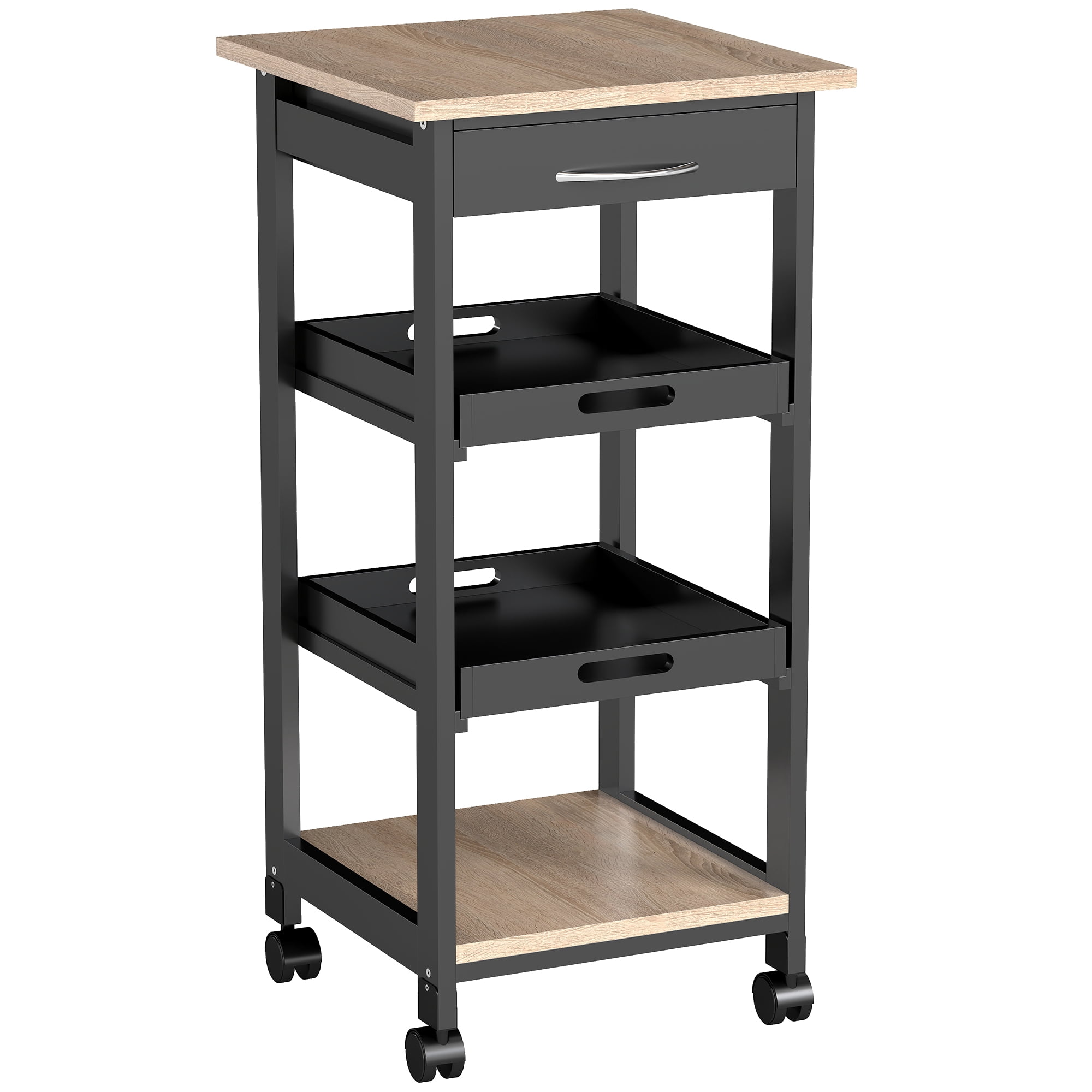 Click here for Homcom Slim Kitchen Island Rolling Trolley With Dr... prices