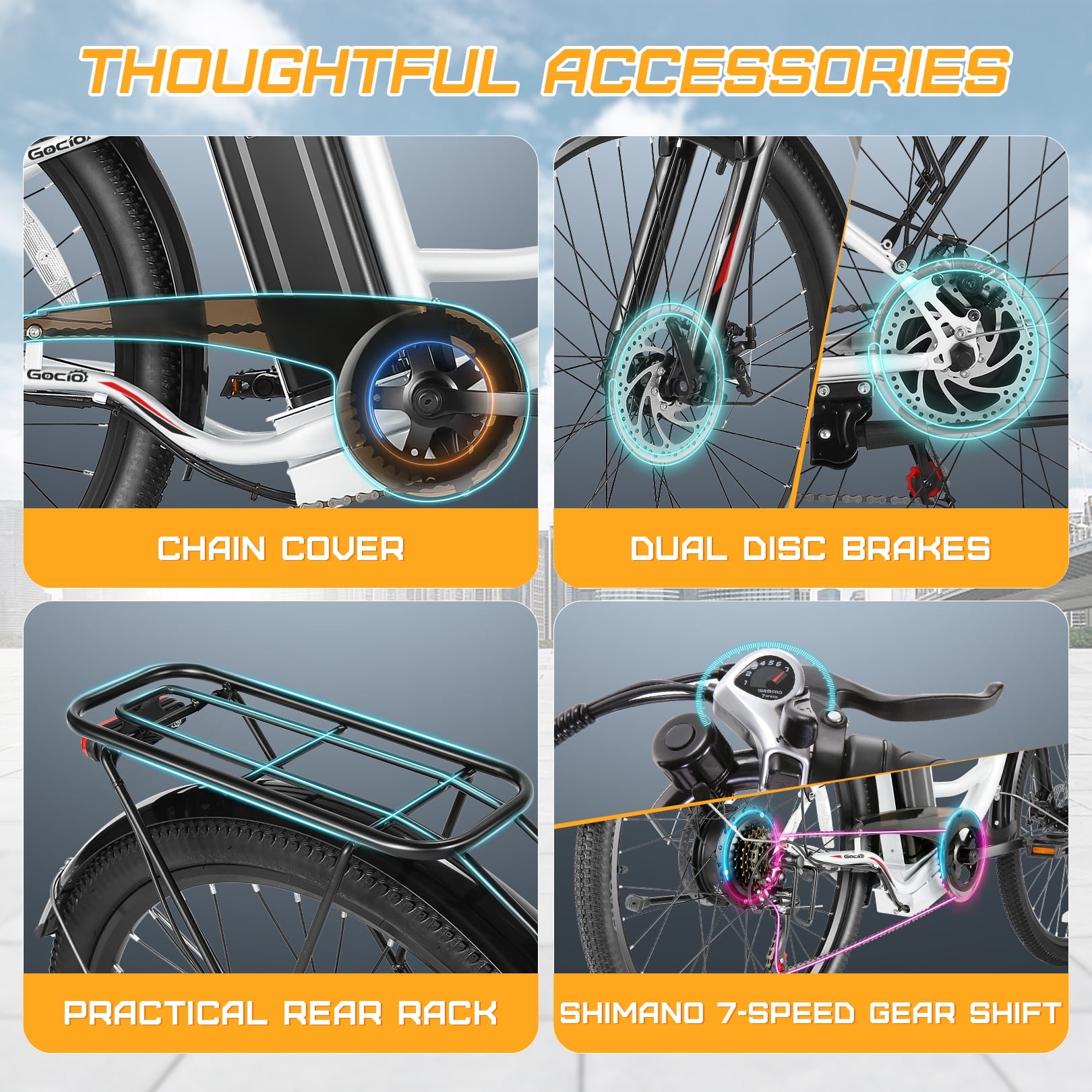 Gocio 26 pulgadas. Bicicleta Eléctica - Bicicleta Guatemala | Ubuy