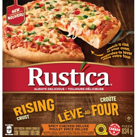 RUSTICA RISING CRUST SPCY CHICKEN DELUXE, RUSTICA RISING CRUST SPCY ...