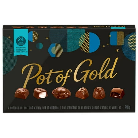 POT OF GOLD Milk Chocolate Collection, Chocolate Gift Box, 246g ...