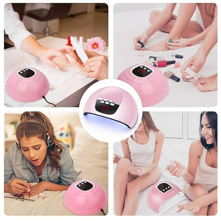 Led Nail Lamp, Professional Nail Dryer , Portable Nail Dryer With Timer ...