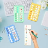 3Pcs Reminder Board for Seniors Chore Checklist Keychain for Students ...