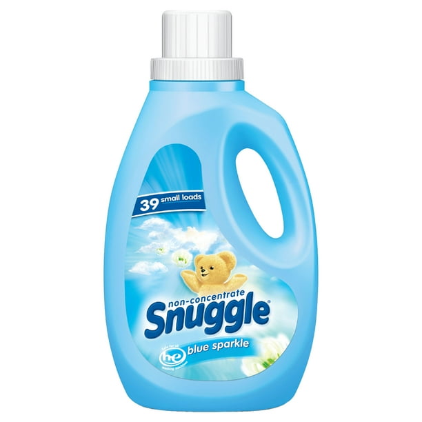 Snuggle Liquid Fabric Softener, Blue Sparkle, 64 Ounce, 39 Loads ...