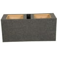 Square Kicker Solobaric Dual 12" Ported L3 L5 L7 Subwoofer Box Speaker ...