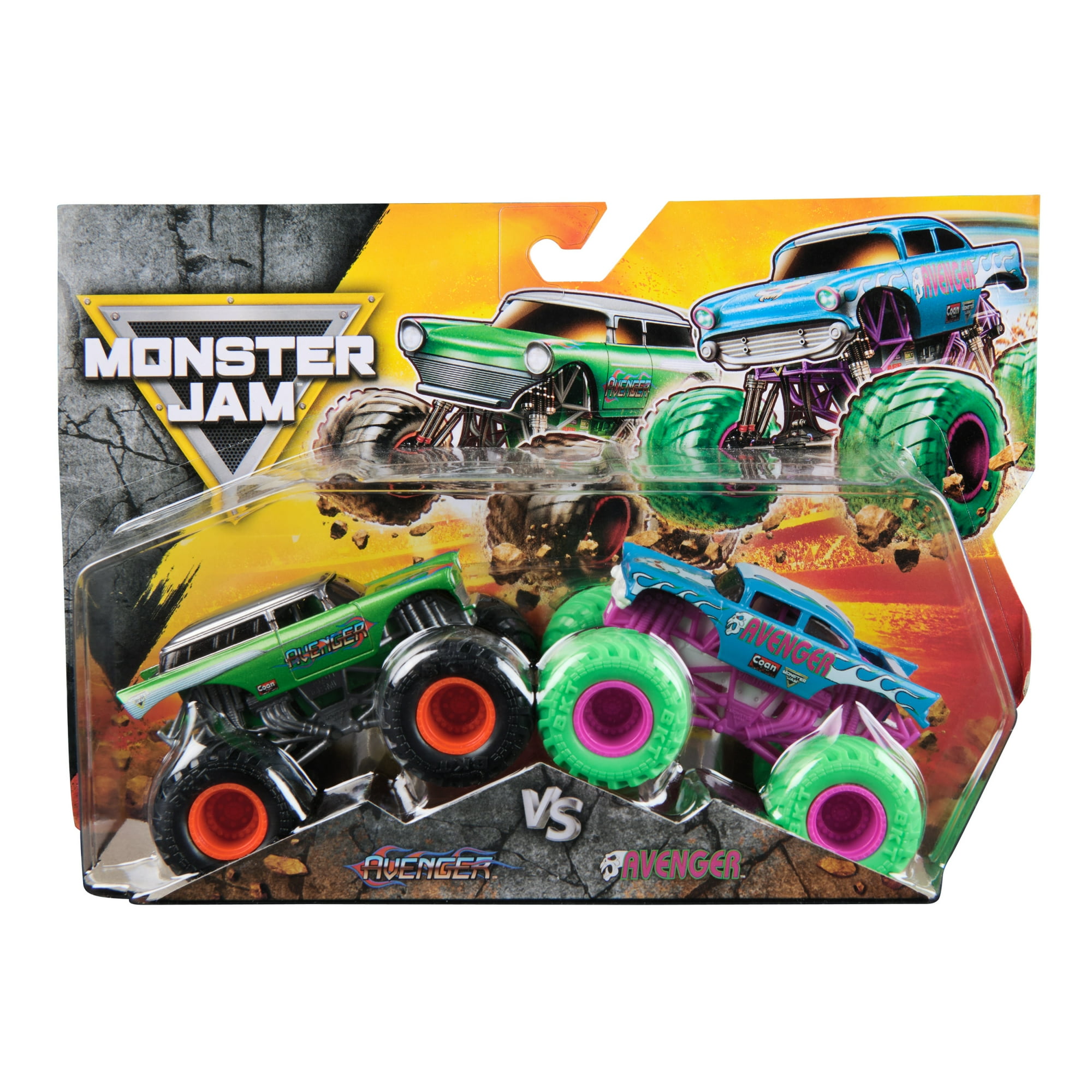 Click here for Monster Jam  Avenger Vs. Avenger Smash Die-Cast Mo... prices