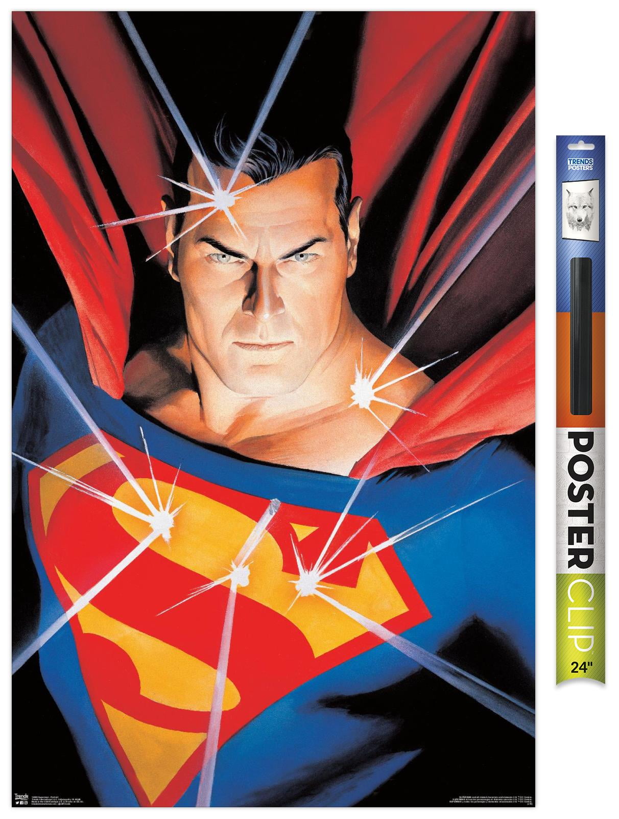 DC Comics - Superman - Portrait Wall Poster, 22.375" x 34" - Walmart.com