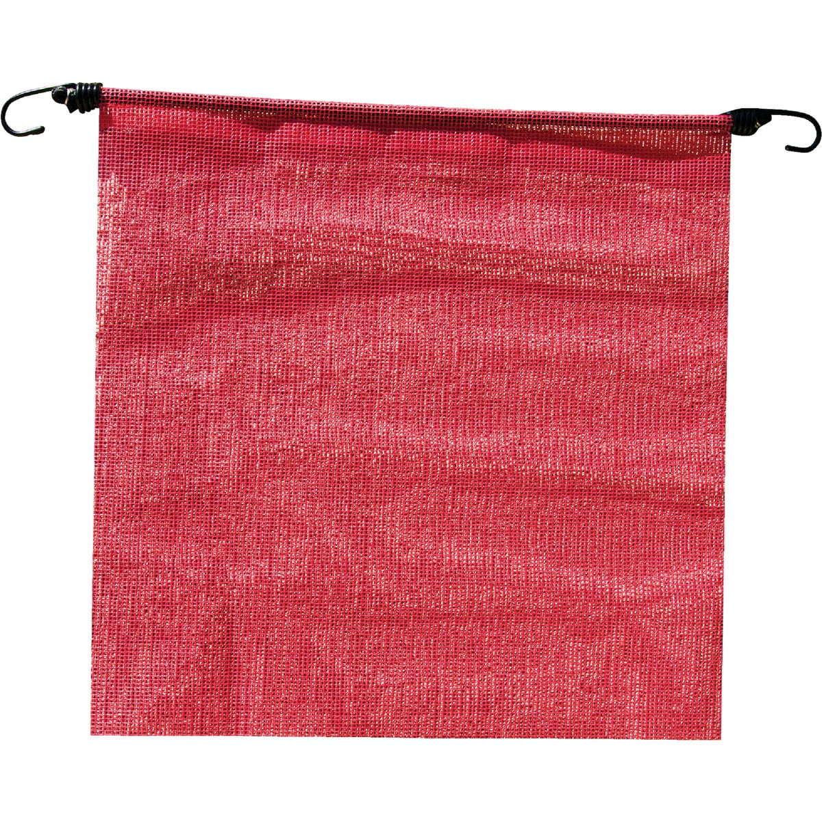 Erickson 18 In. x 18 In. Fluorescent Red Polyester Mesh Caution Flag ...
