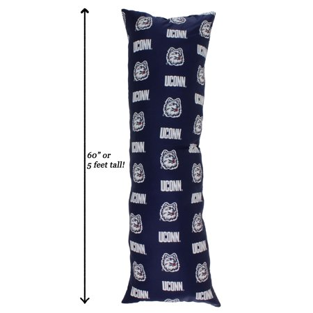 Connecticut Huskies Big Comfy Body Pillow - 20" x 60" - Walmart.com ...