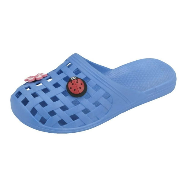 StarBay Girl's Chiidren's Comfortable Shower Pool and Beach Shoe Slip on Sandals With Cartoon ...
