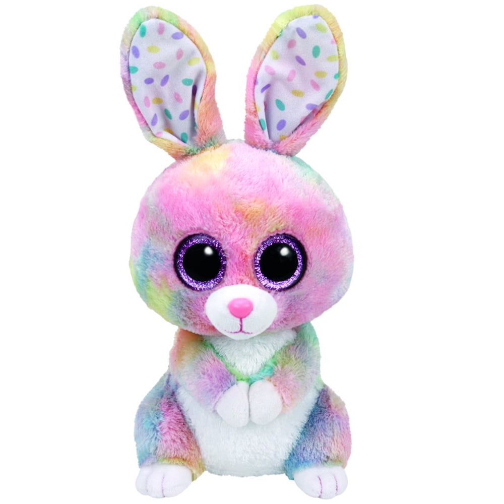 Ty Beanie Boos BUBBY The Multi-Color Bunny Plush, Medium - Walmart.com ...