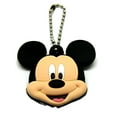 Disney Mickey Mouse Head Rubber Lightweight Keychain - Walmart.com