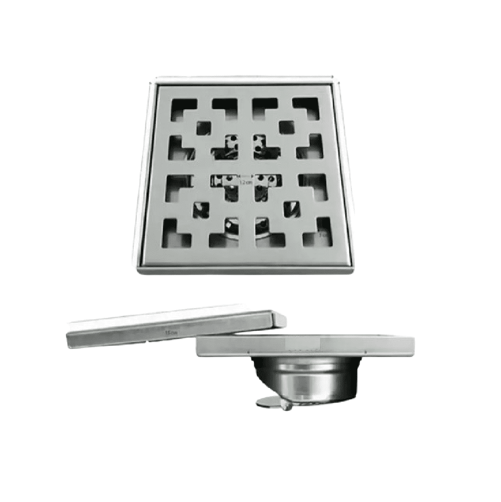 Coladera 15*15cm Acero Inox Anti-cucarachas Antiolores Plata | Walmart ...