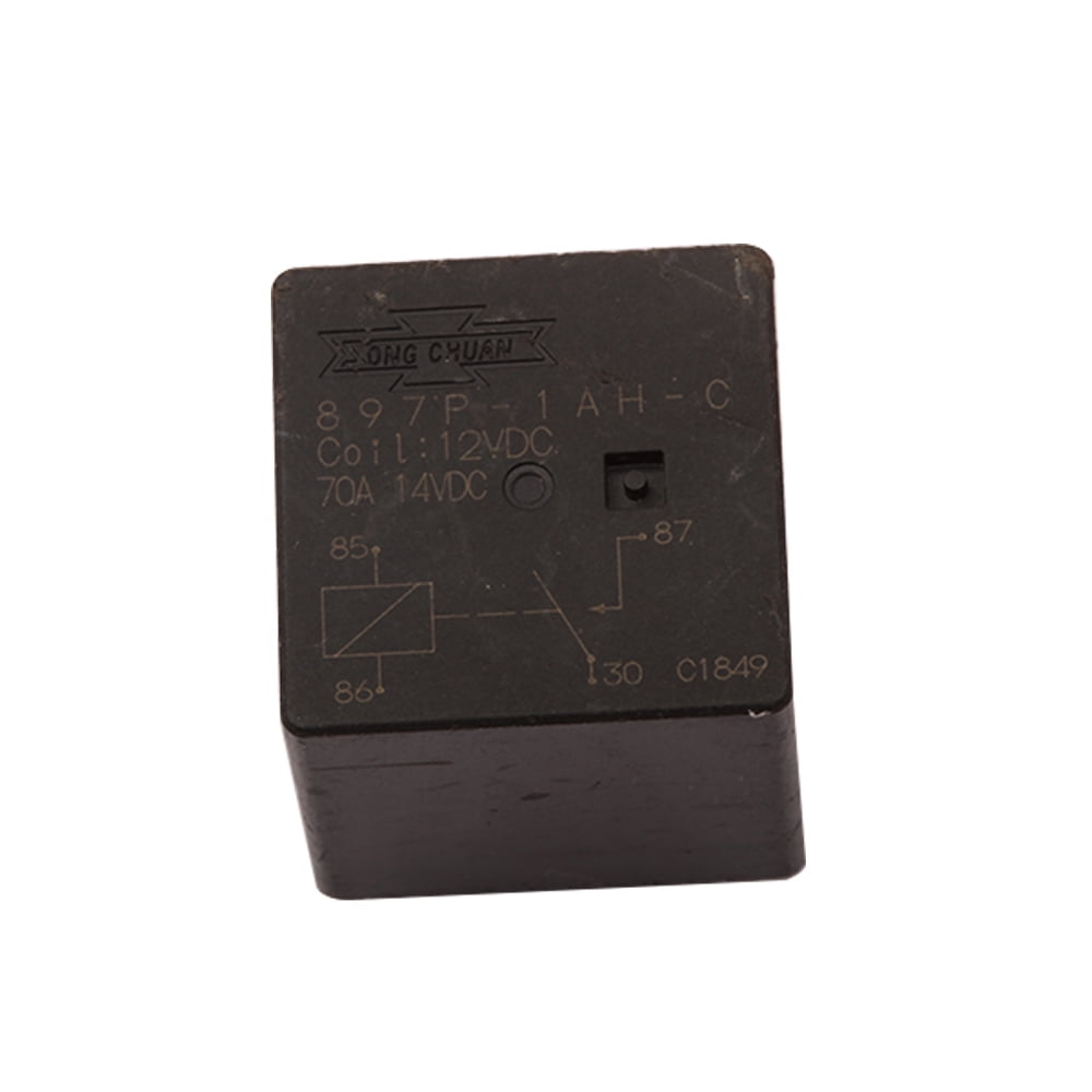 5pcs Automotive Relay 897P-1AH-C 897P 1AH C 12VDC 4PIN 70A - Walmart.com