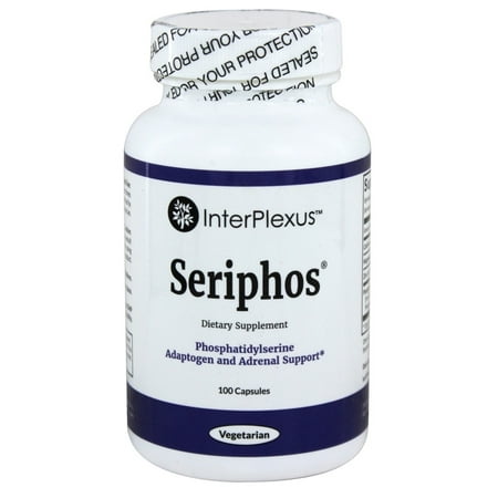 UPC 766897258510 - InterPlexus - Seriphos Phosphatidylserine Adaptogen and Adrenal Support - 100 ...