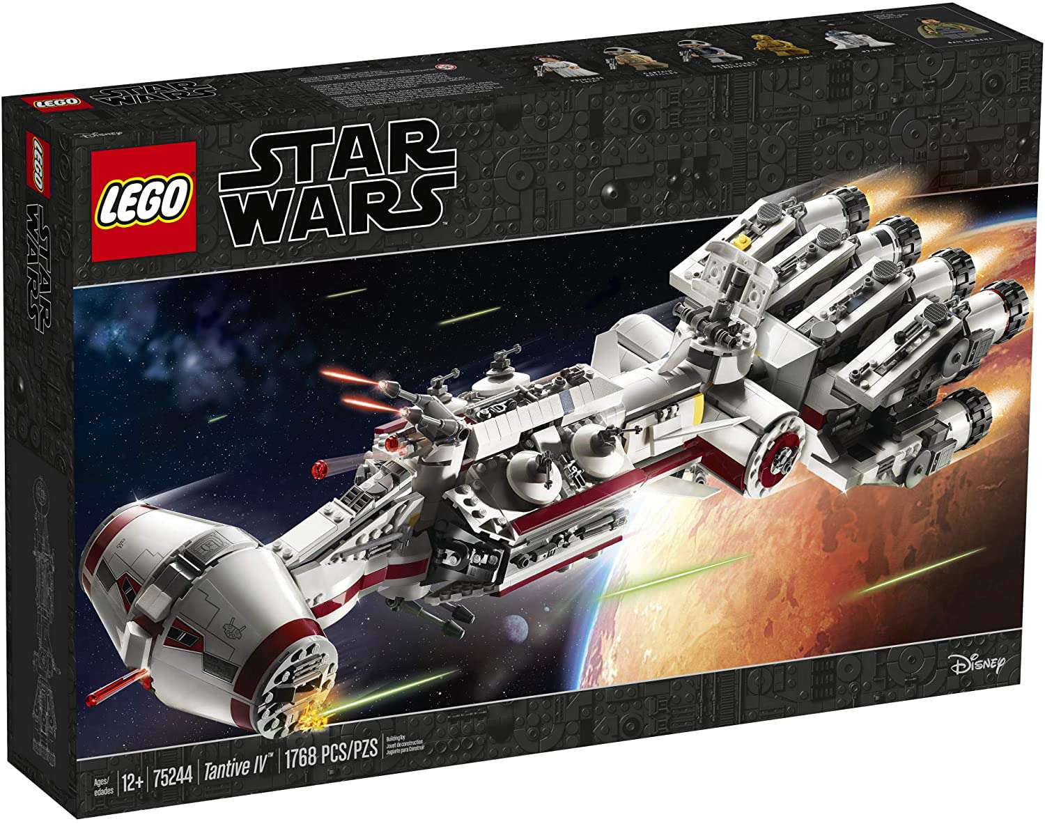 Pre-Owned Star Wars A New Hope Tantive IV Set LEGO 75244 - Walmart.com