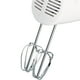 Mainstays 5-Speed 150-Watts Hand Mixer with Chrome Beaters, White ...