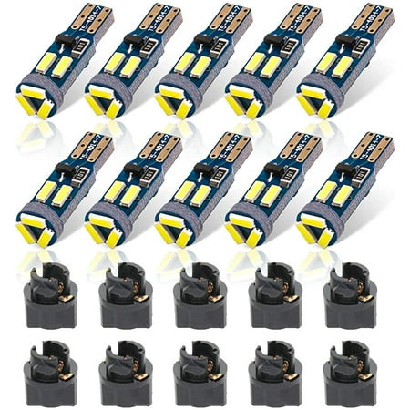 ALmi High Bright White T5 37 74 PC74 PC37 LED Bulb with Twist Lock ...