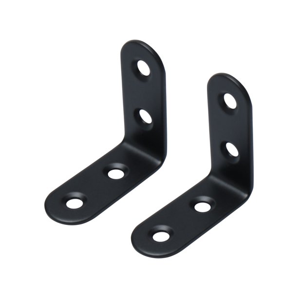 40 X 40mm Angle Bracket Stainless Steel Black L Shaped Angle Brackets