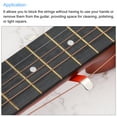 Uxcell Stainless Steel Guitar String Spreaders Rubber Coated Fretboard ...