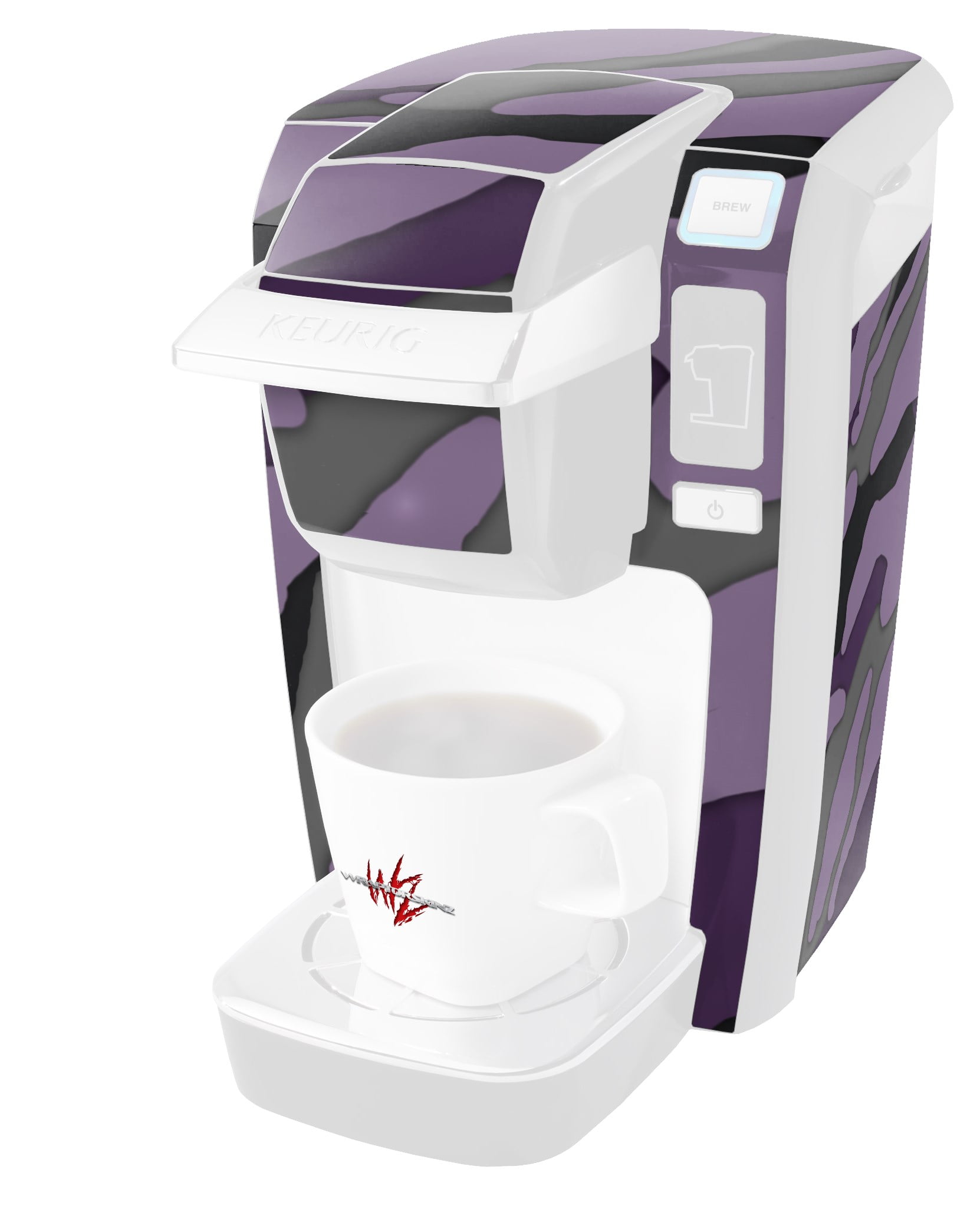Camouflage Purple - Decal Style Vinyl Skin fits Keurig K10 / K15 Mini ...
