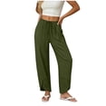 Maqroz Lounge Pants for Women Casual Drawstring Waistband Sweatpants ...
