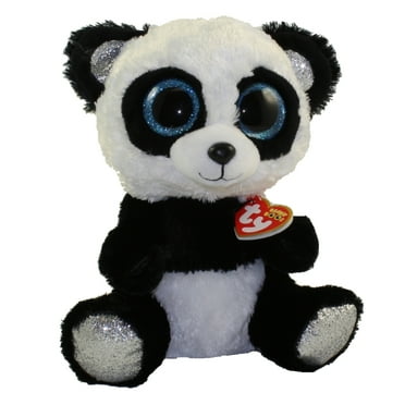 TY Beanie Boos - Bamboo Panda (Glitter Green Eyes) Small 6" Plush ...