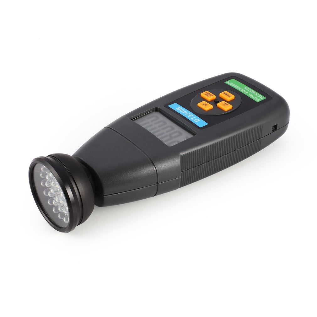 DT2240B Digital LCD Non-Contact Flash Stroboscope Tachometer ...