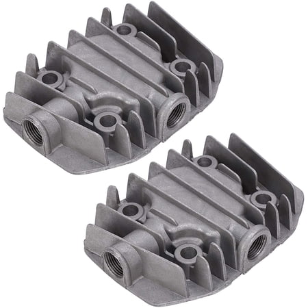 Cylinder Head, 2.5/3p Air Compressor Cylinder Cylinder Cover, Aluminum ...