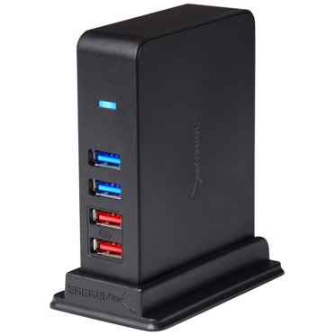 Dynex - Say It In Color 4-Port USB 2.0 Hub - Black - Walmart.com