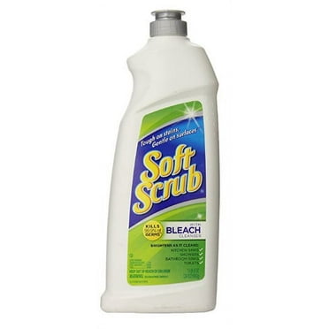 Soft Scrub with Bleach: 36 oz. Disinfectant Cleanser, Tough on Stains ...