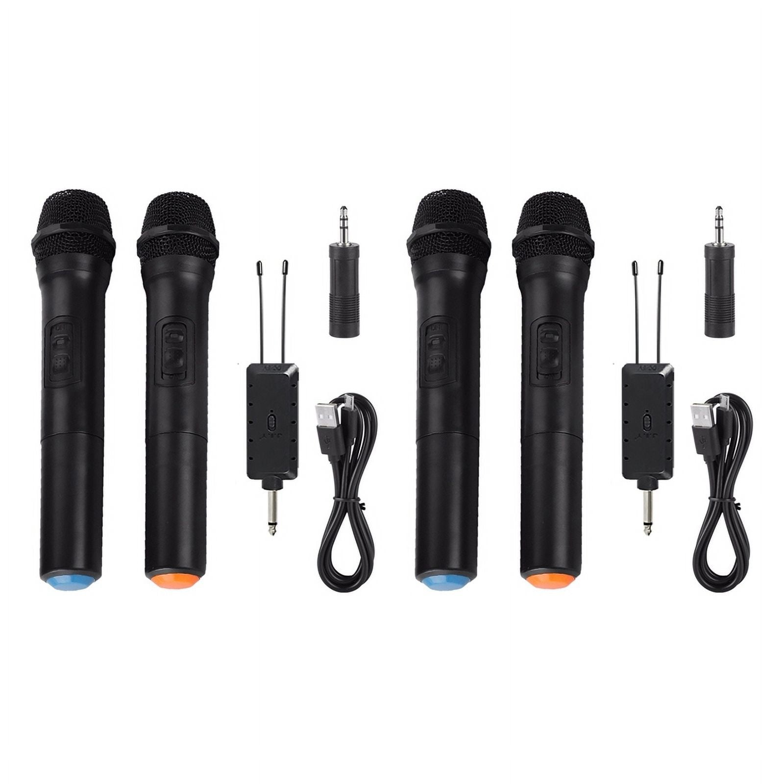 2X Micrófono de Mano Inalámbrico Universal VHF con Receptor para ...