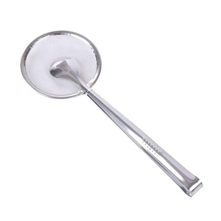 outdoorline Stainless Steel Filter Spoon with Clip Fried Food Chicken ...