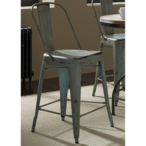 Liberty Furniture Industries Vintage Dining Series Bow Back Counter ...