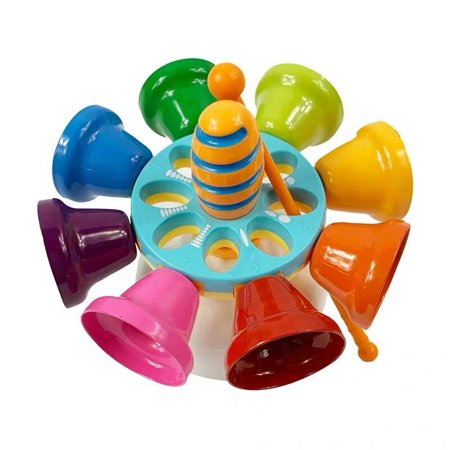 Hand Bell, Notes Musical Bells for Kids Toddlers Children Metal Desk ...