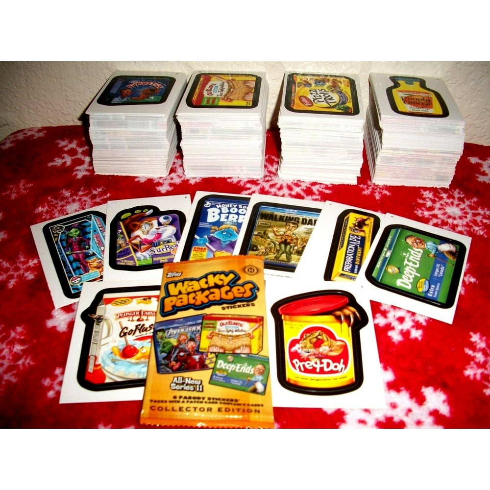 2013 Wacky Packages All New Series 11 {ANS11} Lot Of 30 Different ...