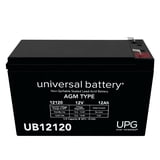 UNIVERSAL POWER UB12120 12V 12AMP BATTERY - Walmart.com