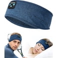 HSAPOW-Sleep Bluetooth Headphones Headband, Sleep Headphones for Side ...